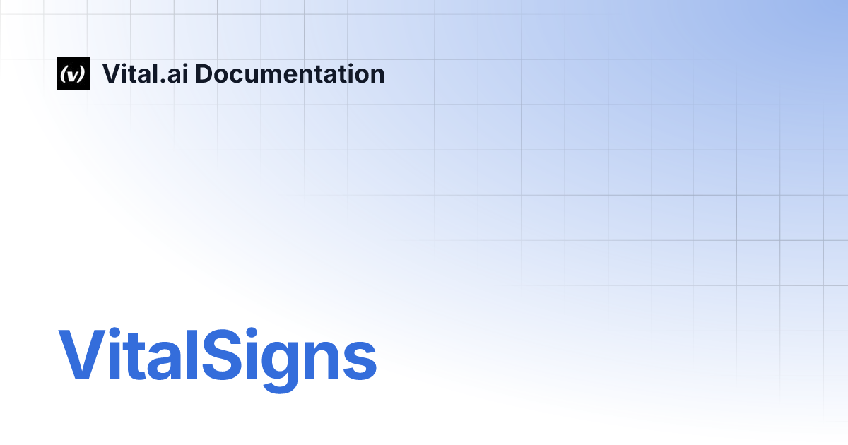 VitalSigns | Vital.ai Documentation